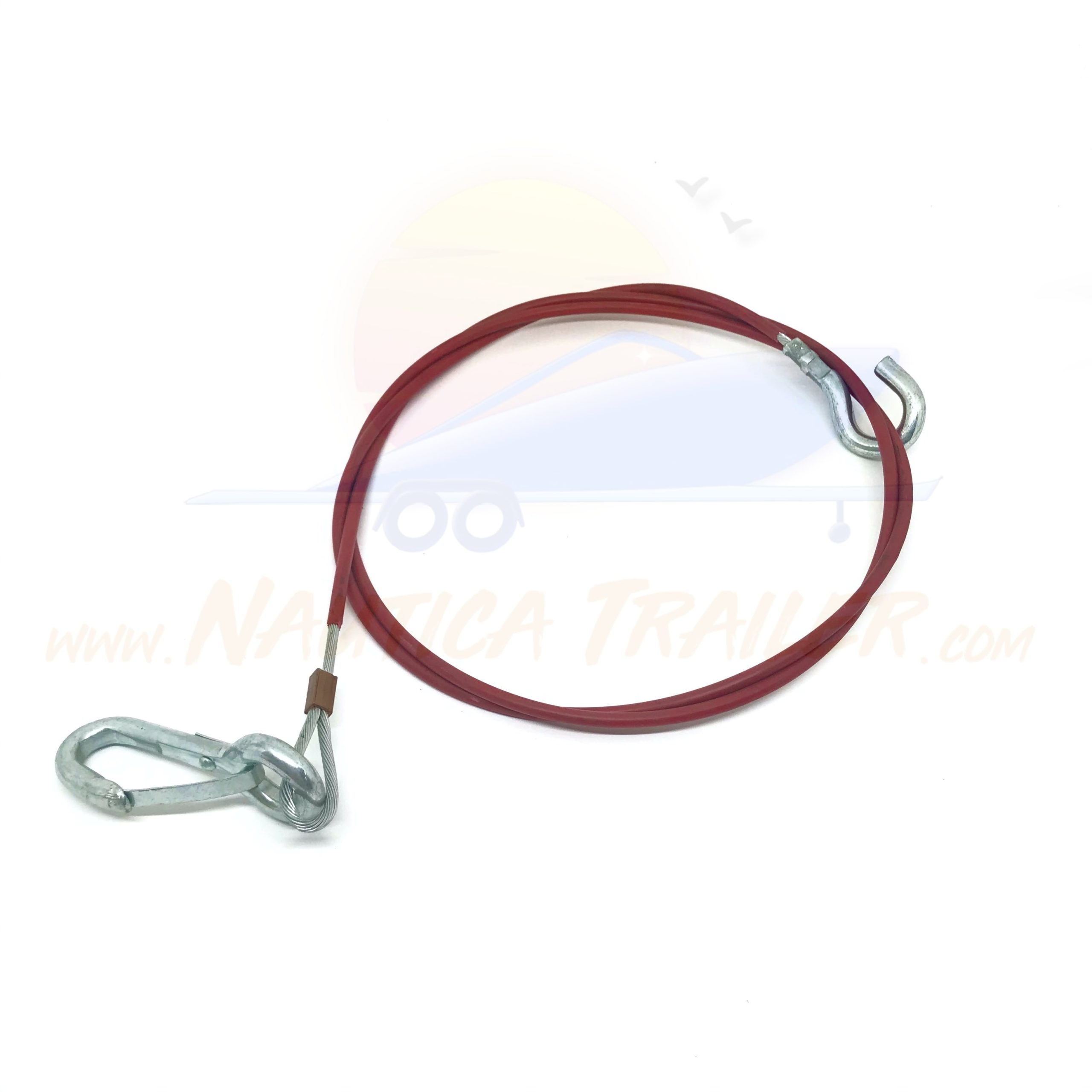 FUNE DI SICUREZZA A STRAPPO Ø mm. 3 – L=mm. 950 - NauticaTrailer.com